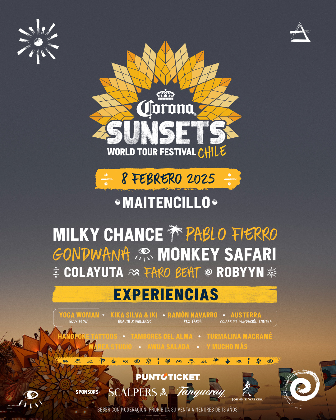 Corona Sunsets: contará con line up liderado Milky Chance y Gondwana ...